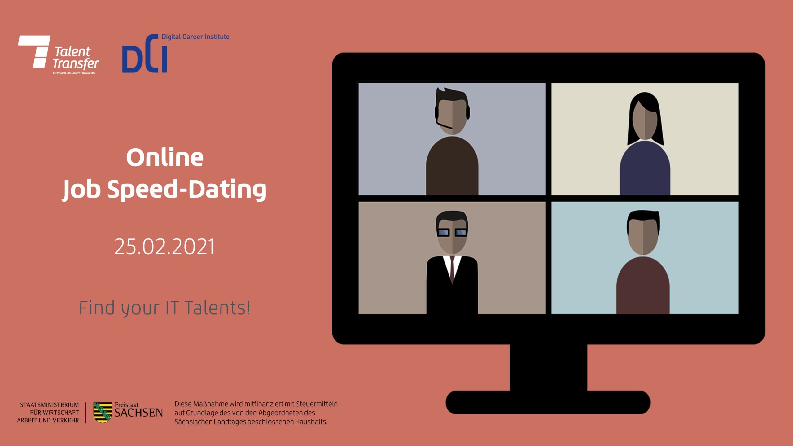 Online Job speed-dating: Meet your IT talents! - Talent Transfer